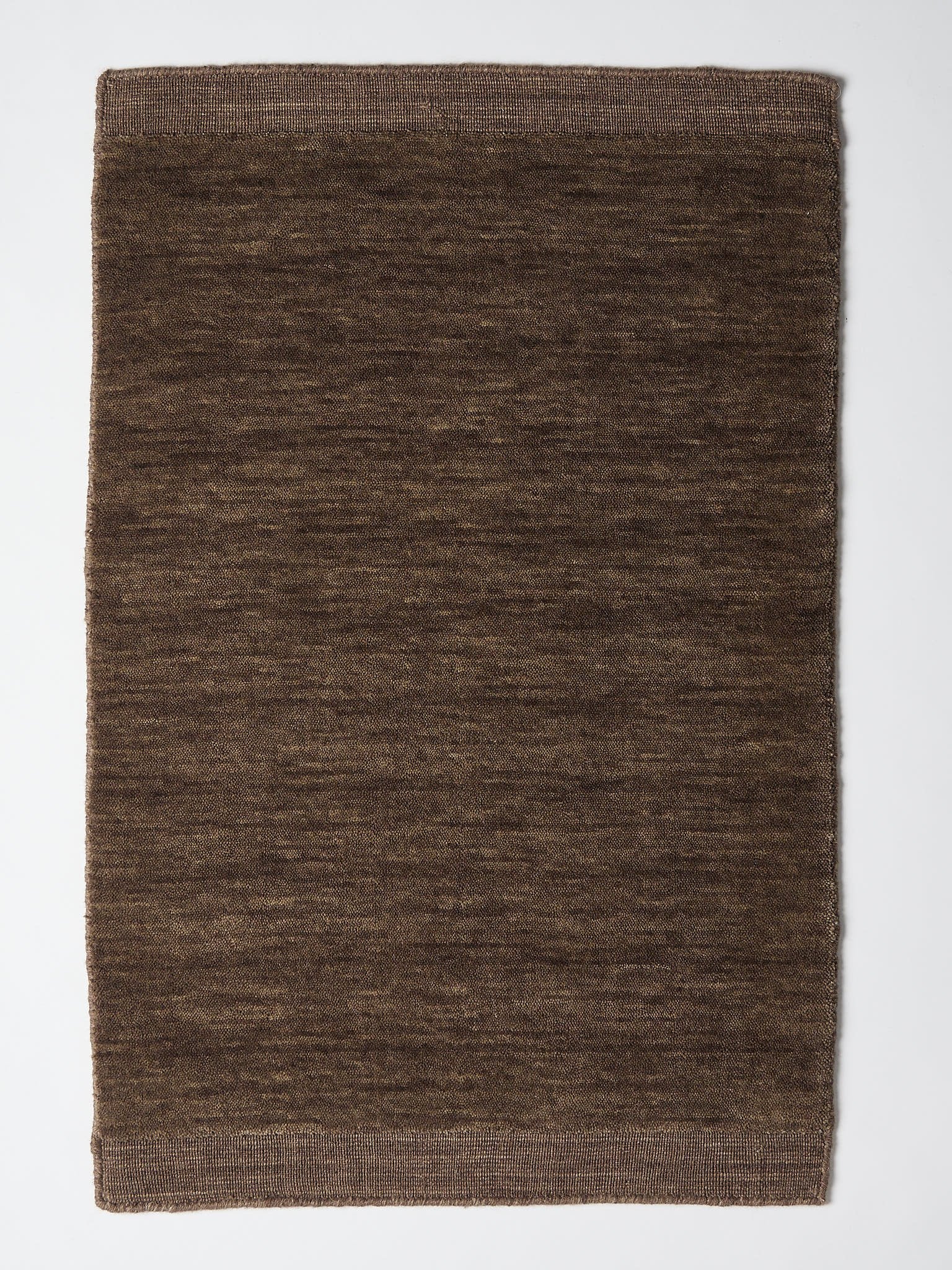 Signature Brown New Zealand Wool Rug. Made To Order – Terracotta Clover