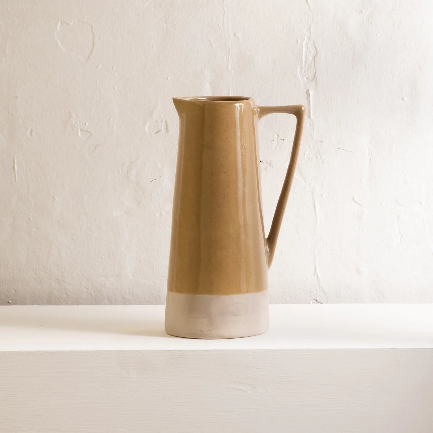 Sanna Dipped Jug - Mustard – Terracotta Clover